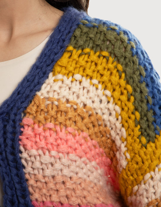 Reversible Rainbow Pullover Sweater – SAACHI