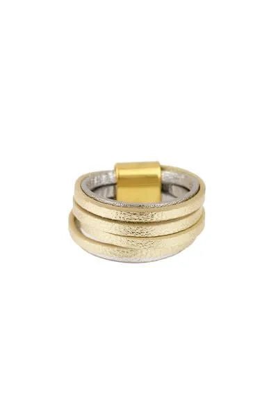 Two Tone Metallic Ring – SAACHI